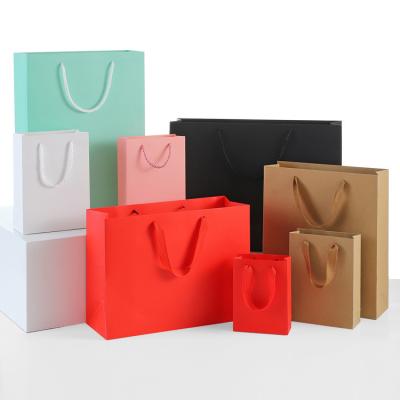 China Panton Recycled Paper Gift Bag for sale