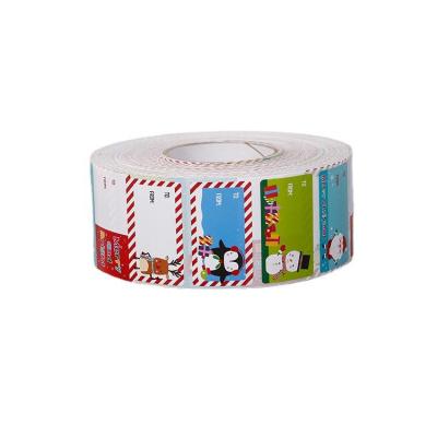 China Colorful Printed Paper Sticker , Gloss Cosmetics Printable Vinyl Sticker for sale