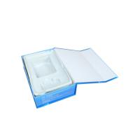 China Recycled Light Blue 300g Cardboard Paper Gift Box For PPC for sale