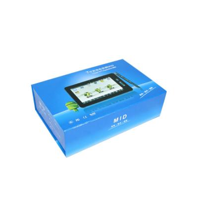 China Recycled Light Blue 300g Cardboard Paper Gift Box For PPC for sale