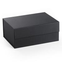 China Halloween Black Cardboard Magnetic Box With EVA Foam Recyclable for sale