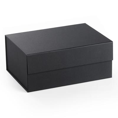 China Halloween Black Cardboard Magnetic Box With EVA Foam Recyclable for sale