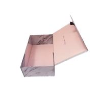 China OEM Printing Rigid Gift Box Magnetic Flip For Jewelry Packaging for sale