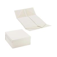 China OEM ODM Rigid Magnetic Flap Box , Recyclable CMYK Rectangle Cardboard Box for sale