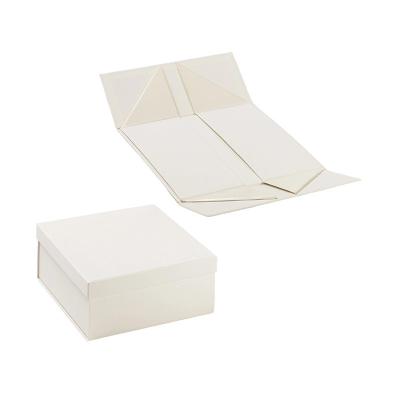China OEM ODM Rigid Magnetic Flap Box , Recyclable CMYK Rectangle Cardboard Box for sale