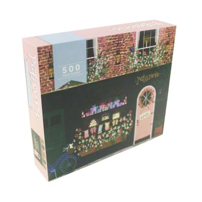 China ASTM Adult Puzzle Game , 250g CCNB 500 Piece Jigsaw Puzzles for sale