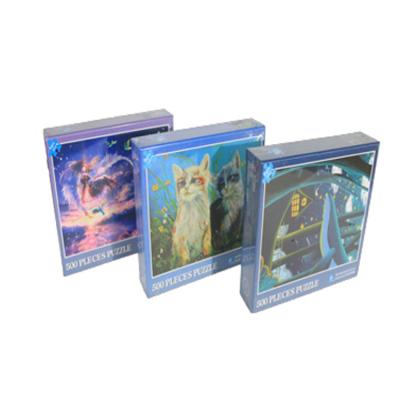 China Fun 1.8mm Cat Jigsaw Puzzle , 1000 Pieces 3d Puzzles For Adults Toys for sale