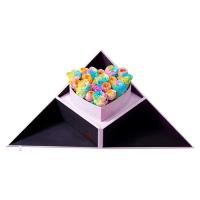 China Gift Flower Paper Box Custom Logo Magnetic Square Double Open Surprise Heart-shaped Luxury for sale