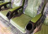 China Luxury Stadium Soccer Player Seats With UV Resistant Shield for sale