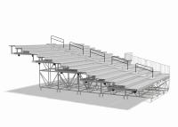 China Customized Aluminum Temporary Spectator Stands For Outdoor for sale