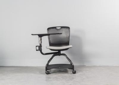 China Plastic Black Padded Ergonomic School Desk And Chair for sale