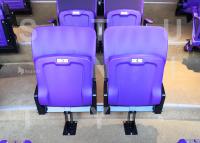 China Anti UV Beam Mounted Baseball Folding Stadium Seats 450mm Center Auto Tip Up HDPE for sale