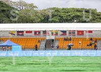 China STUNITY Auto tip-up UV resistant wholesale yellow plastic stadium seats for sale