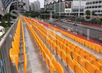 China STUNITY Auto tip-up UV resistant wholesale yellow plastic stadium seats for sale