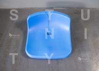 China STUNITY UV Resistant Bleacher Back Stadium Seat HDPE 480mm Center for sale