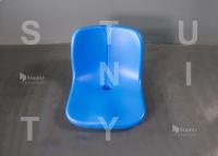 China STUNITY UV Resistant HDPE Stadium Seating Chairs 480mm Center to Center for sale