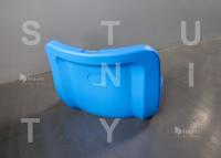 China STUNITY UV Resistant HDPE Stadium Seating Chairs 480mm Center to Center for sale