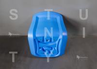 China HDPE Blow Molded Nose Mounted Baseball Plastic Stadium Seats for sale