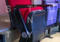 China STUNITY auto tip-up upholstery red VIP comfortable basketball stadium seats for sale