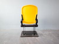 China Gas Assisted Plastic Stadium Chair With Floor Mounted Brackets for sale