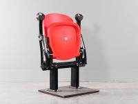 China HDPE Plastic Stadium Chair With Cupholder for sale