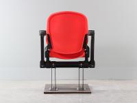 China HDPE Plastic Stadium Chair With Cupholder for sale
