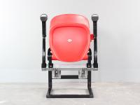 China UV Resistant Gas Assisted PP Plastic Stadium Seat Auto Tip Up 500mm Center to Center for sale