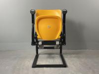 China UV Resistant PP Stadium Chair With Cup Holder Armrest for sale