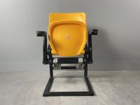 China UV Resistant PP Stadium Chair With Cup Holder Armrest for sale