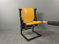 China UV Resistant PP Stadium Chair With Cup Holder Armrest for sale