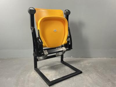 China UV Resistant PP Stadium Chair With Cup Holder Armrest for sale