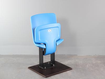 China Stunity HDPE Folding Stadium Seat 500mm Center Auto Tip-Up UV Resistant for Arena for sale