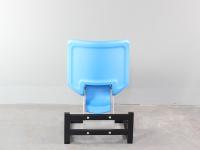 China SGS HDPE Blow Moulded Plastic Folding Stadium Chair for sale