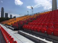 China Hot Dip Galvanized Steel Riser Scaffold Spectator Stands for sale