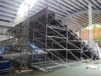 China Temporary Demountable Spectator Stands Bleacher Tribune for sale