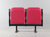 China Folding Fabric Beam Mounted Stadium VIP Chair With Armrest for sale