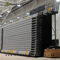 China Stunity Custom Retractable Bleacher System Q235 Q345 Steel Fixed Telescopic Platform for sale