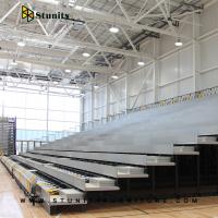 China STUNITY Fixed Telescopic Retractable Grandstand Bleacher Seating for Indoor Stadium Arena Custom Size for sale