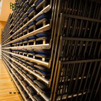 China Fire Resistant Retractable Stadium Chair Bleacher Seat for sale