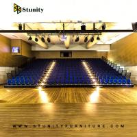 China Fire Resistant Retractable Stadium Chair Bleacher Seat for sale