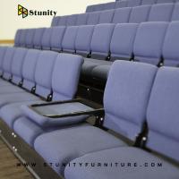 China Stunity Fixed Telescopic Retractable Grandstand Indoor Bleacher Q235 Q345 Steel Custom Size for sale