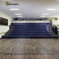China TUV Certified Fixed Retractable Bleacher Seating 2000mm Customizable for sale