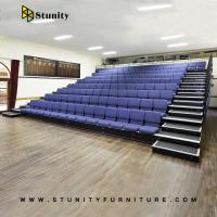 China TUV Certified Fixed Retractable Bleacher Seating 2000mm Customizable for sale