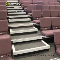 China Stunity Fixed Telescopic Seating System Platform Q235 Steel Custom Size for sale