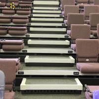 China Flexible Metal Structure Retractable Gym Bleachers for sale