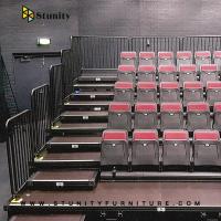 China Customized Retractable Bleacher Seating System Q235 Steel 2000mm Width for sale