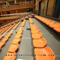 China Commercial STUNITY Powder Finish Telescopic Bleacher Seating for sale