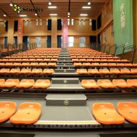 China Commercial STUNITY Powder Finish Telescopic Bleacher Seating for sale