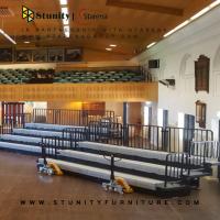 China Multi Row Telescopic Bleacher Seating For Sports Games for sale
