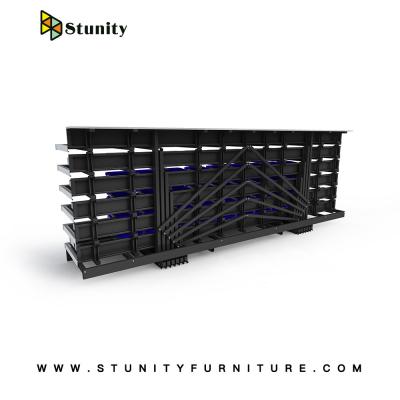 China OEM ODM Safety Lightweight Retractable Grandstands System for sale